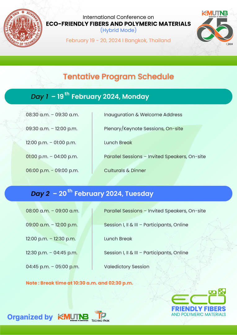EFPM : Program Schedule